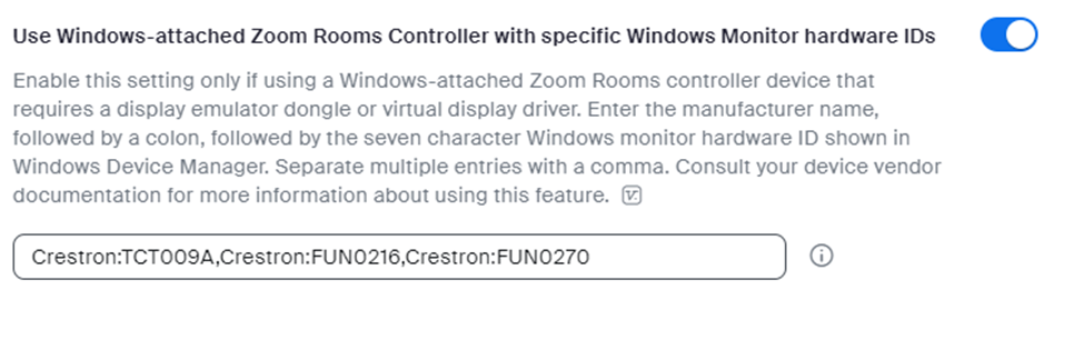 Mercury/Mercury-X/TSW-1060: Android Zoom Room Controller to Windows-Attached Zoom Room ...