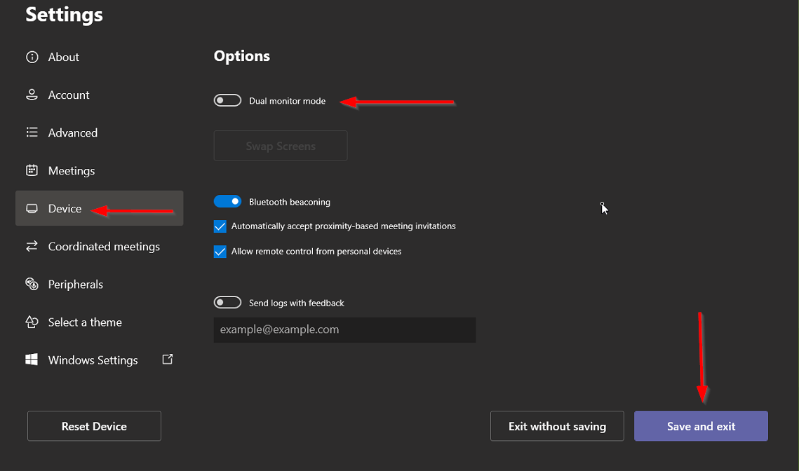 Microsoft Teams® Rooms: Enabling Dual Displays